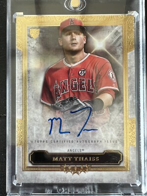 Matt Thais 2020 Topps Five Star Rookie Auto Angels | eBay