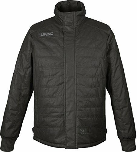 Musterbrand GREY Halo UNSC Outpost Padded Quilted Winter Jacket, US X ...