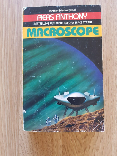 MACROSCOPE By PIERS ANTHONY 1986 Grafton Books SCIENCE FICTION ...