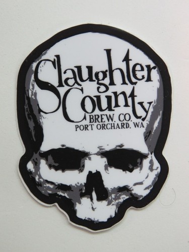 Bière Autocollant ~ Slaughter County Brassage Co~ Port Orchard ...