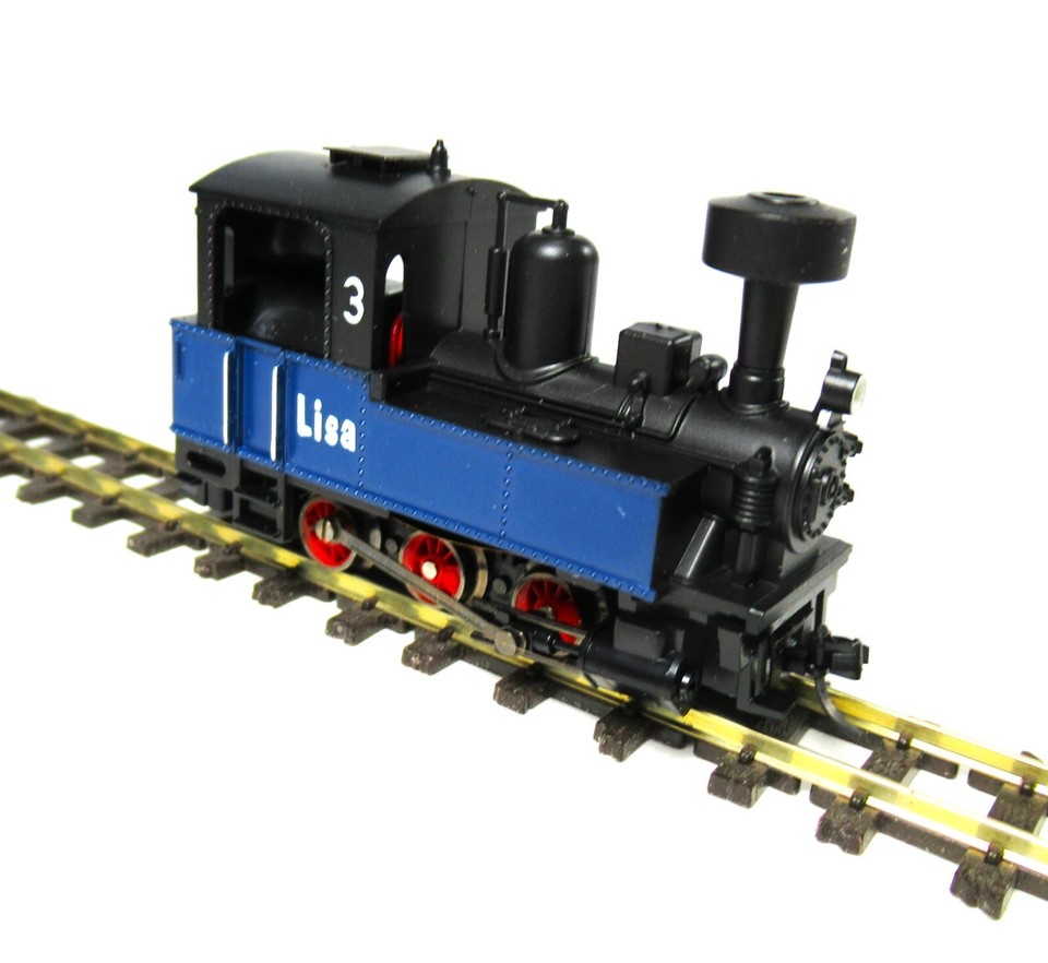 Roco 0-6-0 Steam Locomotive Black & Blue HOn30, HOe, 009 33201 New! | eBay