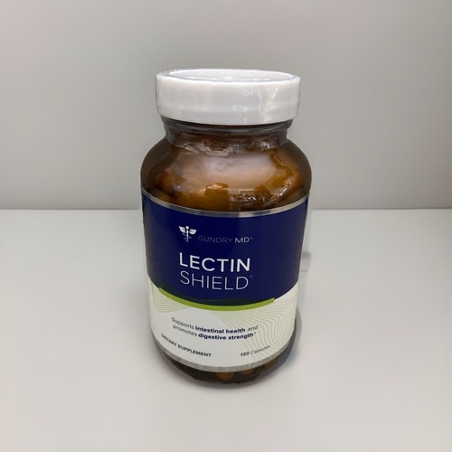 Gundry MD Lectin Shield Dietary Supplement 120 Capsules Sealed 04/2024 ...