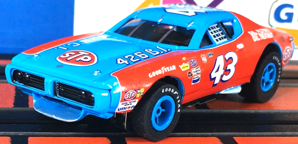 Ho Slot Cars, Rare # 43 STP Stock Car, Auto World G/ AFX Type, All New ...