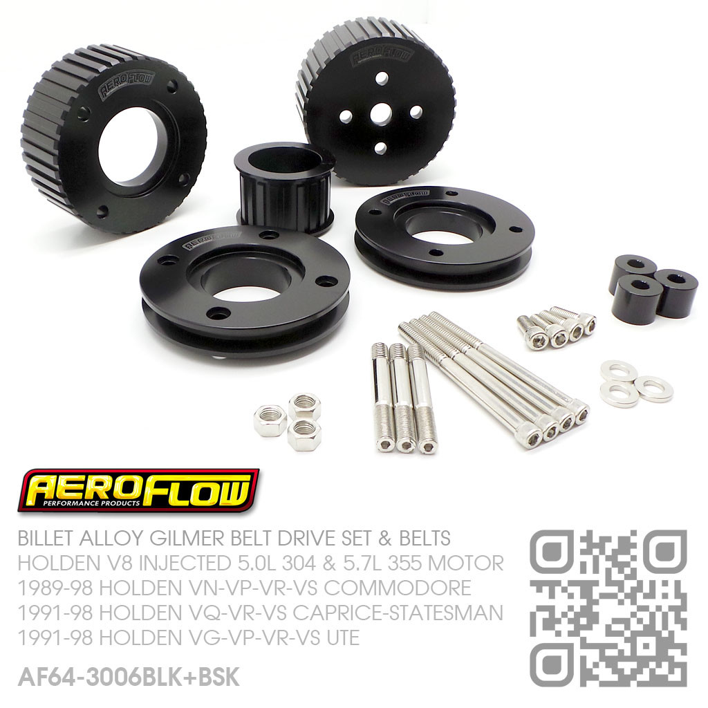 GILMER DRIVE & BELTS V8 INJECTED 5.0L 304 [HOLDEN VQ-VR-VS STATESMAN ...