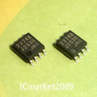 50 PCS NJM2374AM WSOP-8 NJM2374A NJM2374 JRC 2374A SMD PWM DC/DC ...