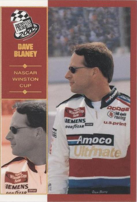 2002 Press Pass - Dave Blaney #P2 Platinum for sale online | eBay