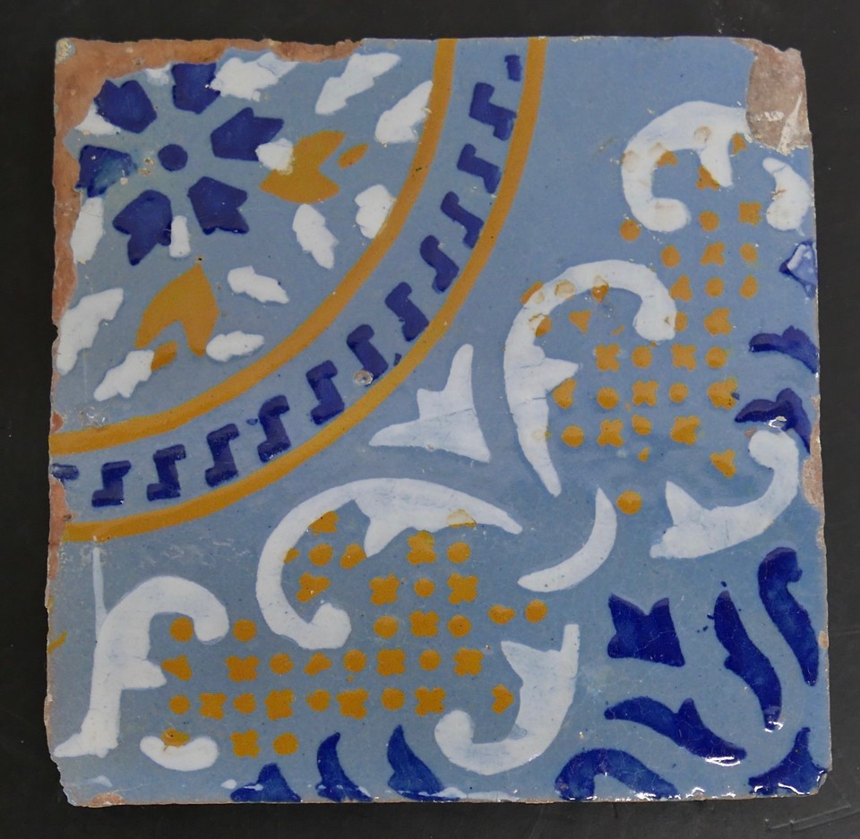 Italian Antique Tile Stefano Napolino Italy | eBay