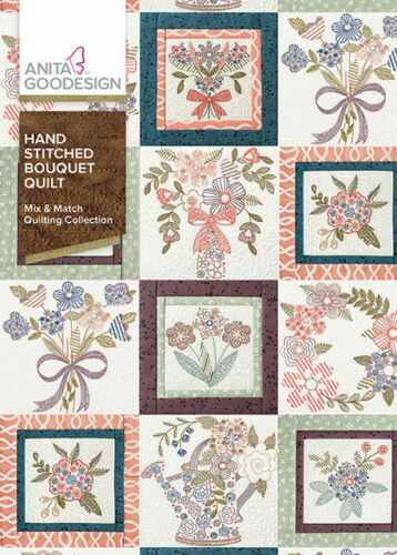 Hand Stitched Bouquet Quilt Anita Goodesign Embroidery Design Machine ...