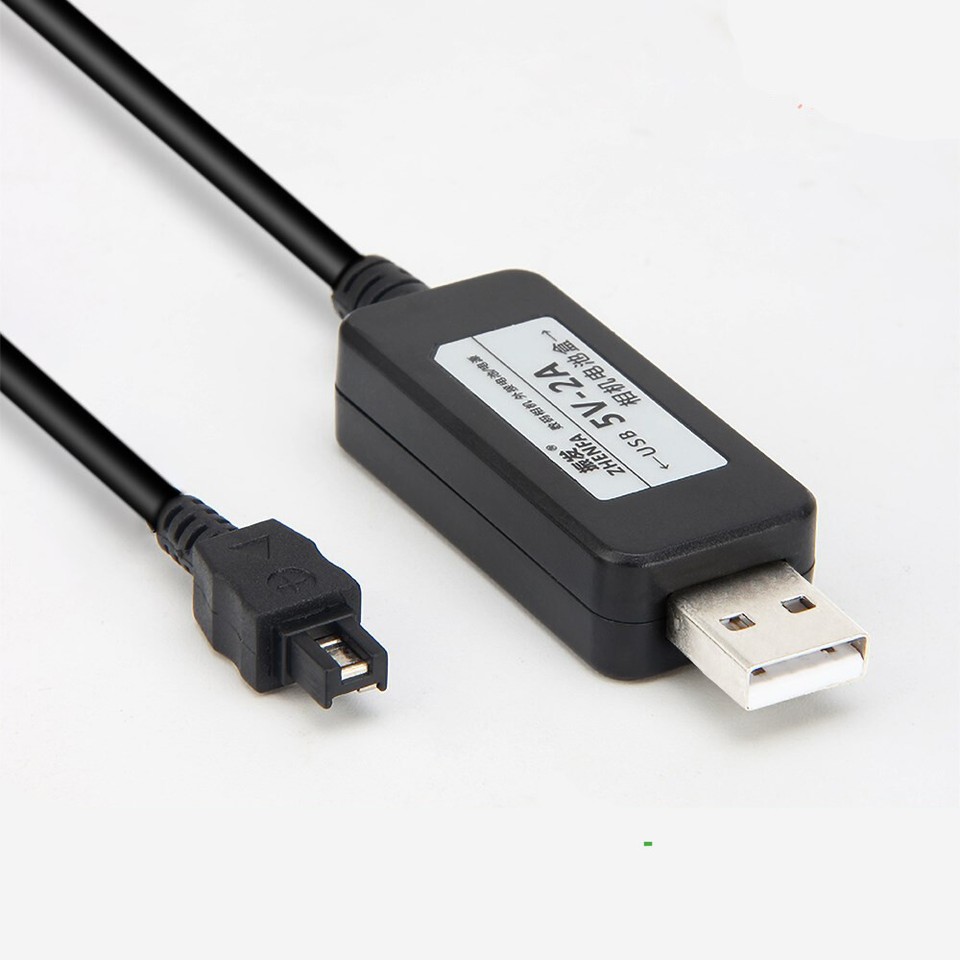 Power Supply Cord for Sony CX390E CX500E CX510E Handycam USB Cable ...