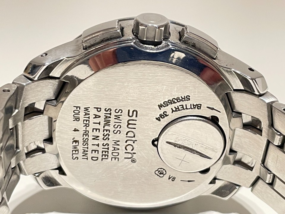 RETRO RARE 2007s' SWISS MEN'S RETROGRADE CHRONOGRAPH QUARTZ WATCH ...
