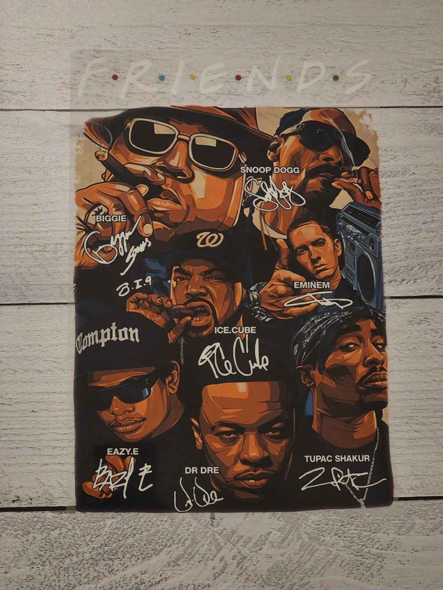 Dr Dre And Tupac Canvas Schilderij Hip Hop Legends Zonder