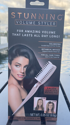 Stunning Volume Styler Volumizing Hair Brush Salon Quality Results New ...