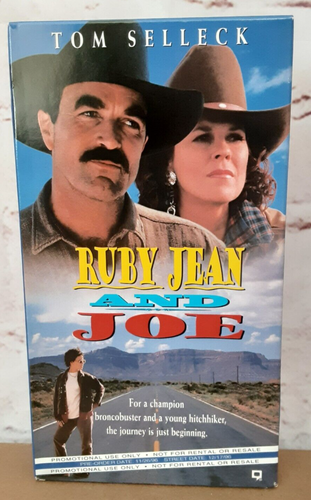 Promo Screener Copy Ruby Jean and Joe VHS Tape RARE OOP Tom Selleck 1996 Nice! | eBay