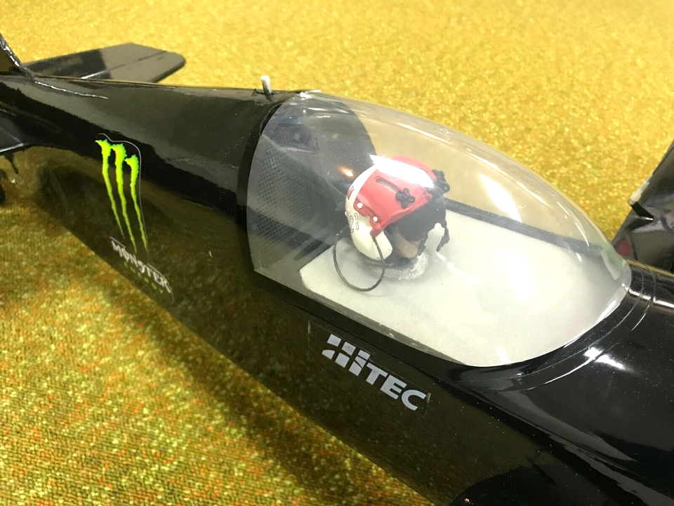 42" Pitts Model 12 RC Biplane Monster Energy Receiver Ready Bipe. Great ...