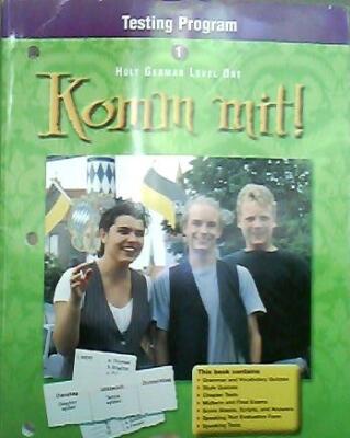 Testing Prg Komm Mit LV 1 2003 9780030655760| eBay