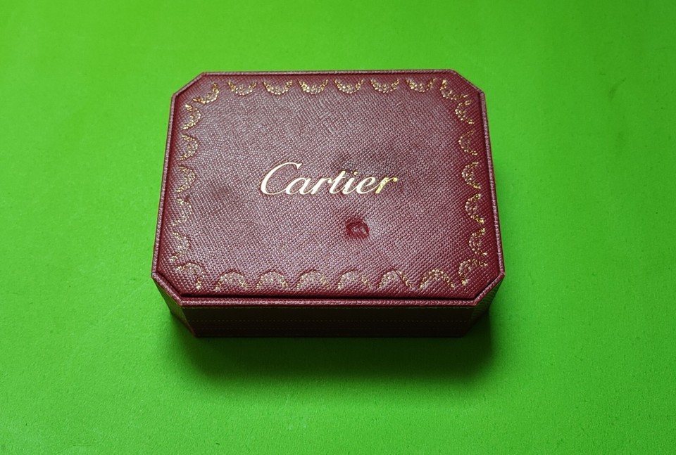 Cartier bracelet box jewelry box presentation box read empty box | eBay