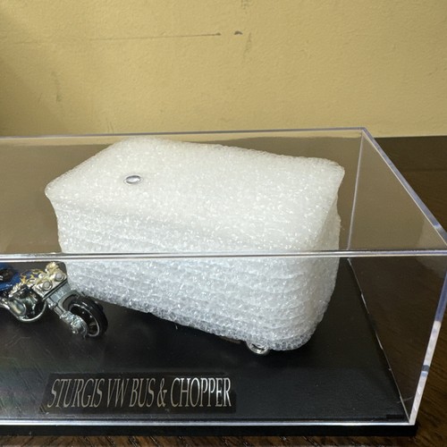 Hot Wheels 2004 Liberty Promotions Sturgis VW Bus & Chopper Blue Bike ...