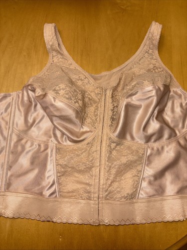 Exquisite Form size 46DD 5107565 beige Front Close Lace Longline ...