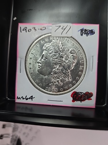 1903 O Morgan Silver Dollar - Key Date Morgan Brilliant UNCIRCULATED ...