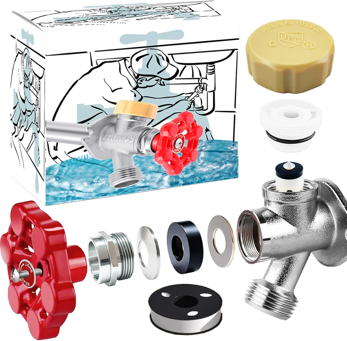 Asse 1019 A Repair Video ASSE 1019-A Outdoor Faucet Repair Kit With ...