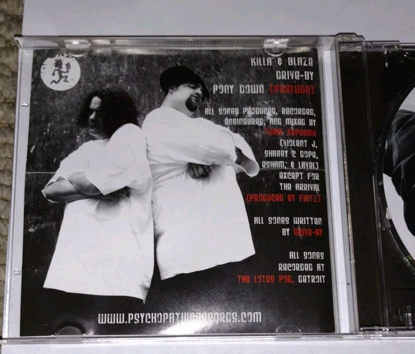LOT OF 3 ABK ANYBODY KILLA CD'S ICP PSY DIRTY HISTORY, DRIVE BY,HOLIDAY ...