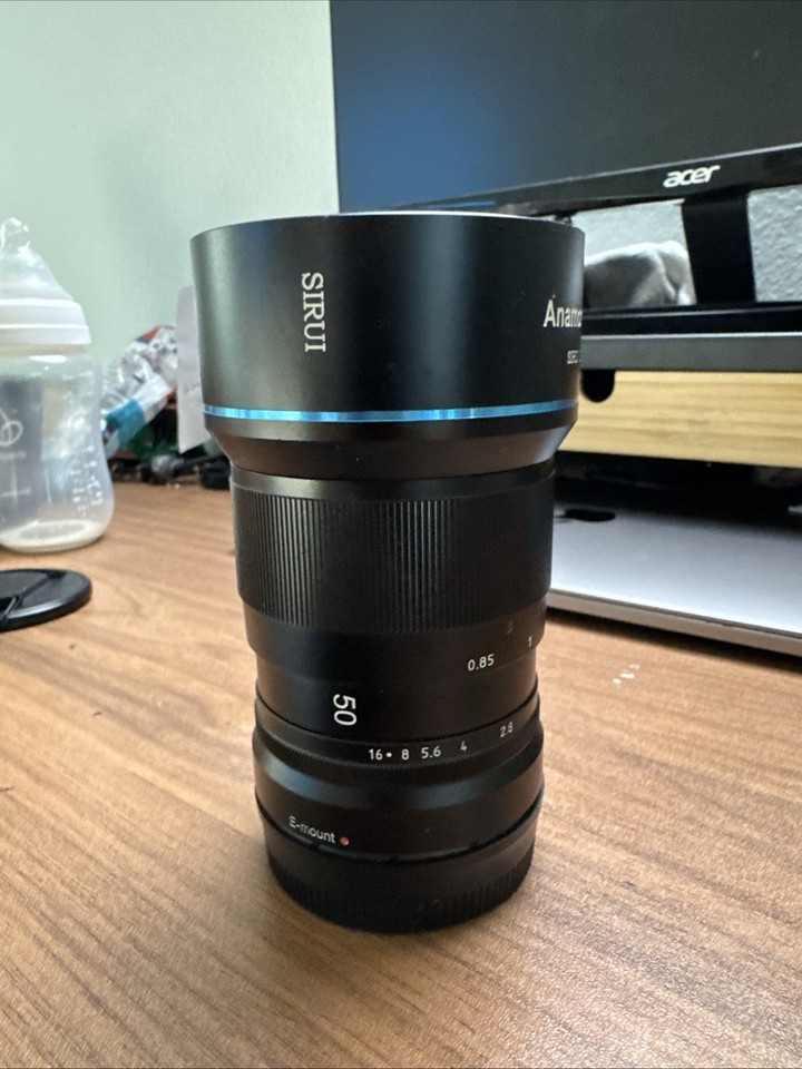 SIRUI 50mm F/1.8 1.33x Anamorphic Lens for Sony E-mount | eBay
