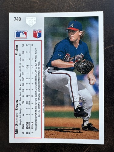 1991 Upper Deck - Mike Stanton #749 | eBay