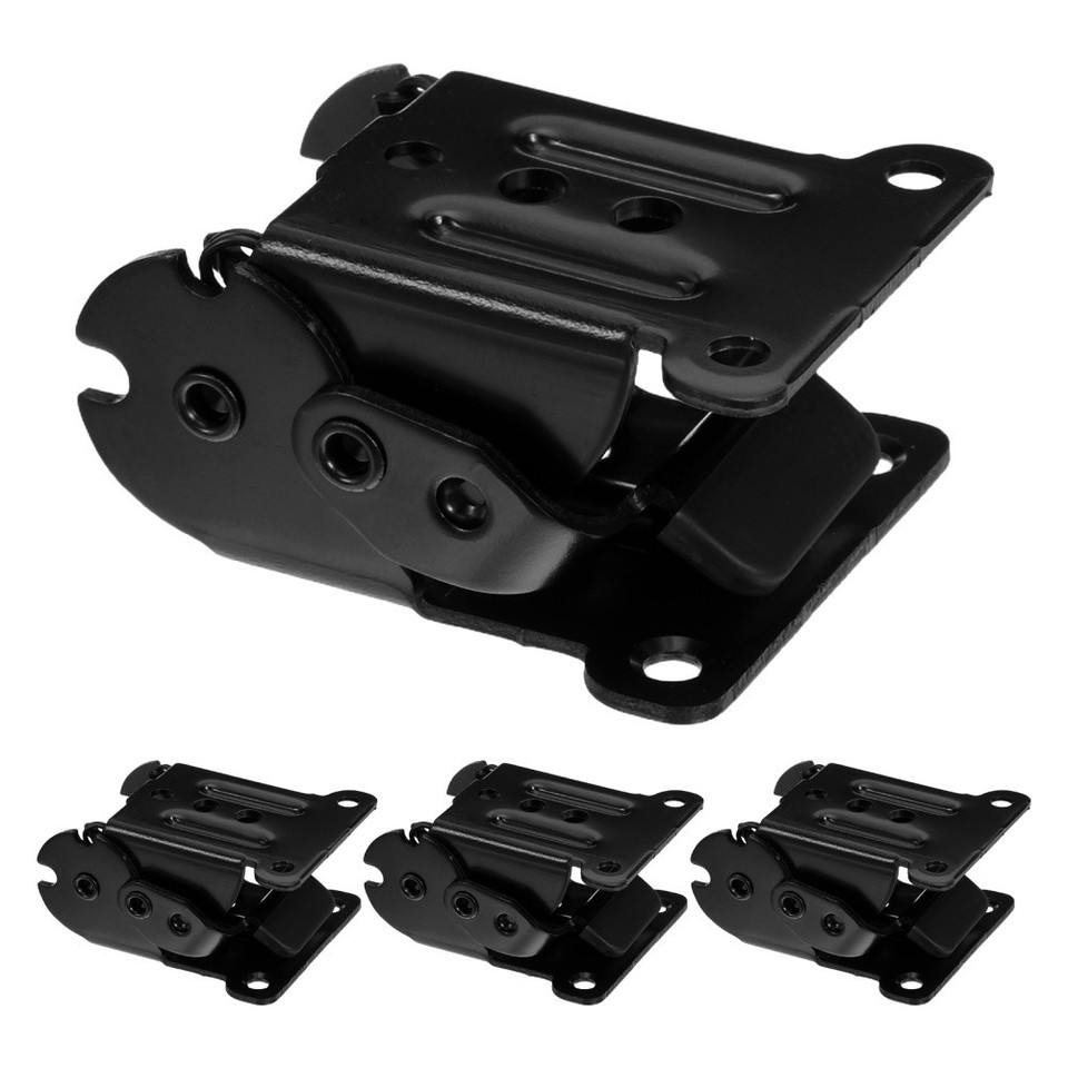 4pcs Adjustable Locking Hinges: Foldable Table Leg Brackets -90-180 ...