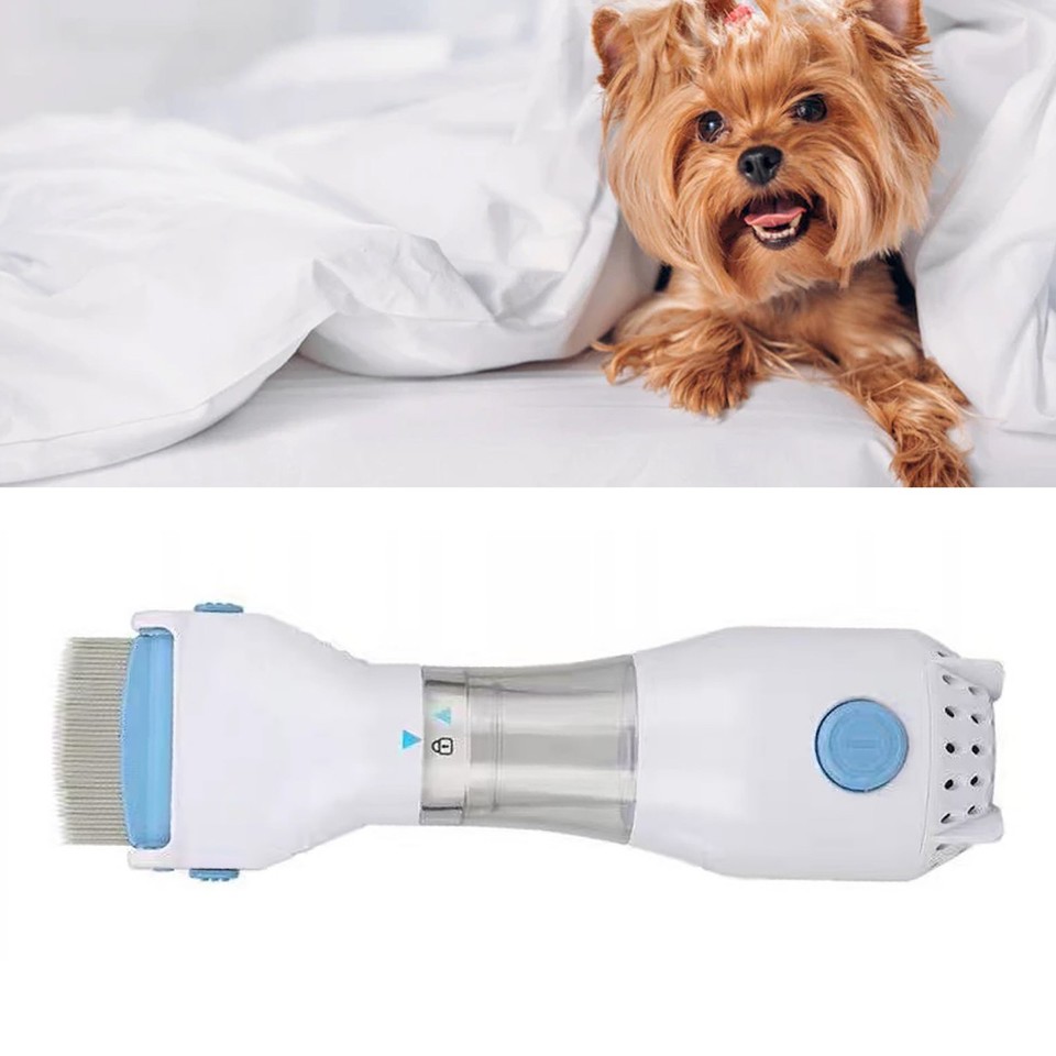 Electric Lice Removal Device Stainless Steel Electric Head Lice Comb ...