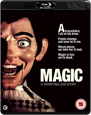 Magic 1978 - Blu Ray - New! Ventriloquist Doll Anthony Hopkins | eBay