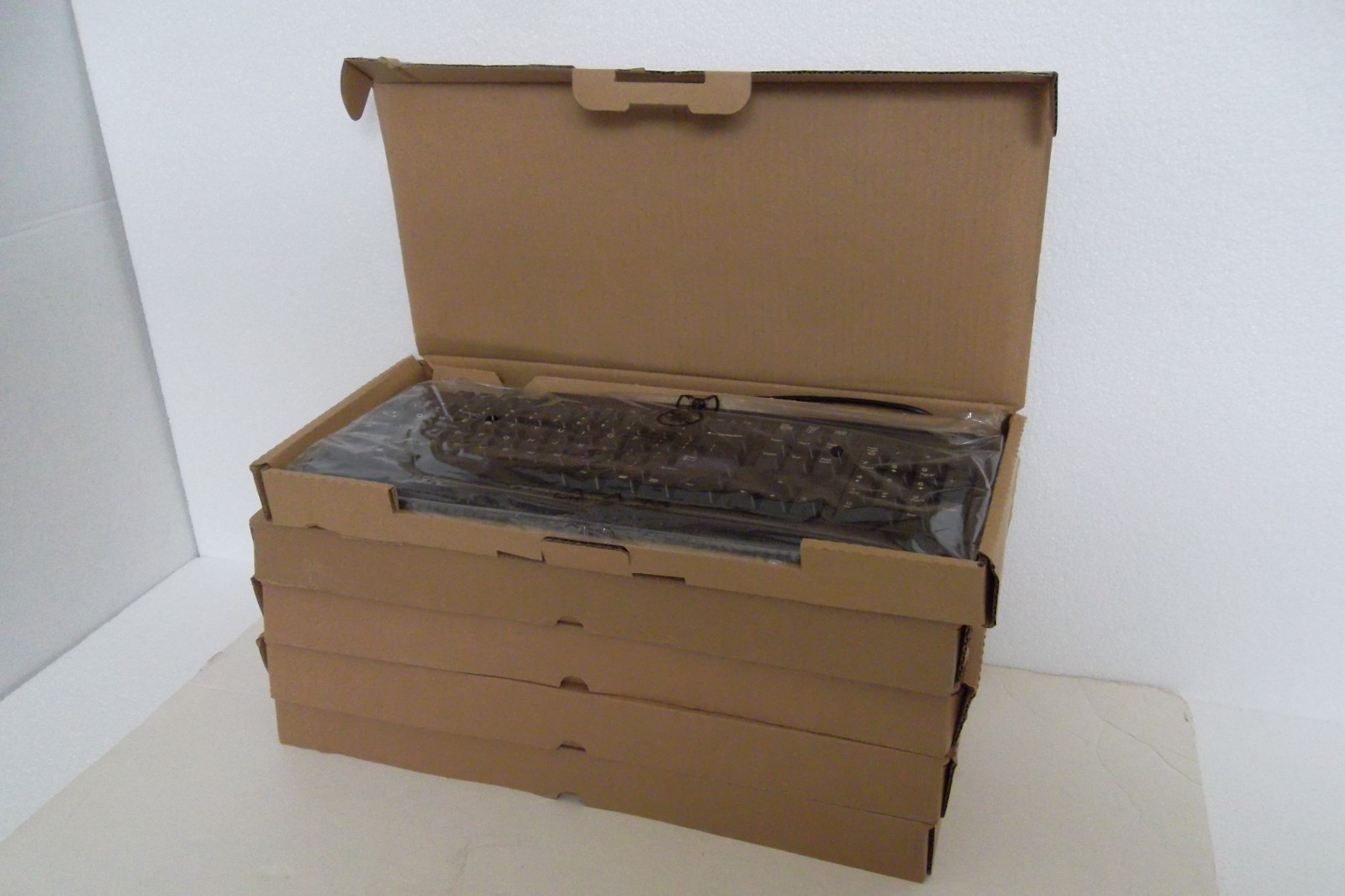 LOT-5 Lenovo 00XH688 Black USB Keyboard Wired Standard QWERTY KU-1619 ...