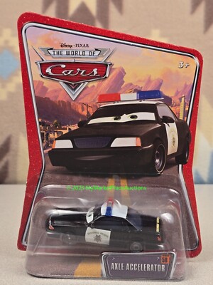 Mattel Disney Pixar Cars World of Cars - Axle Accelerator #58 Police ...