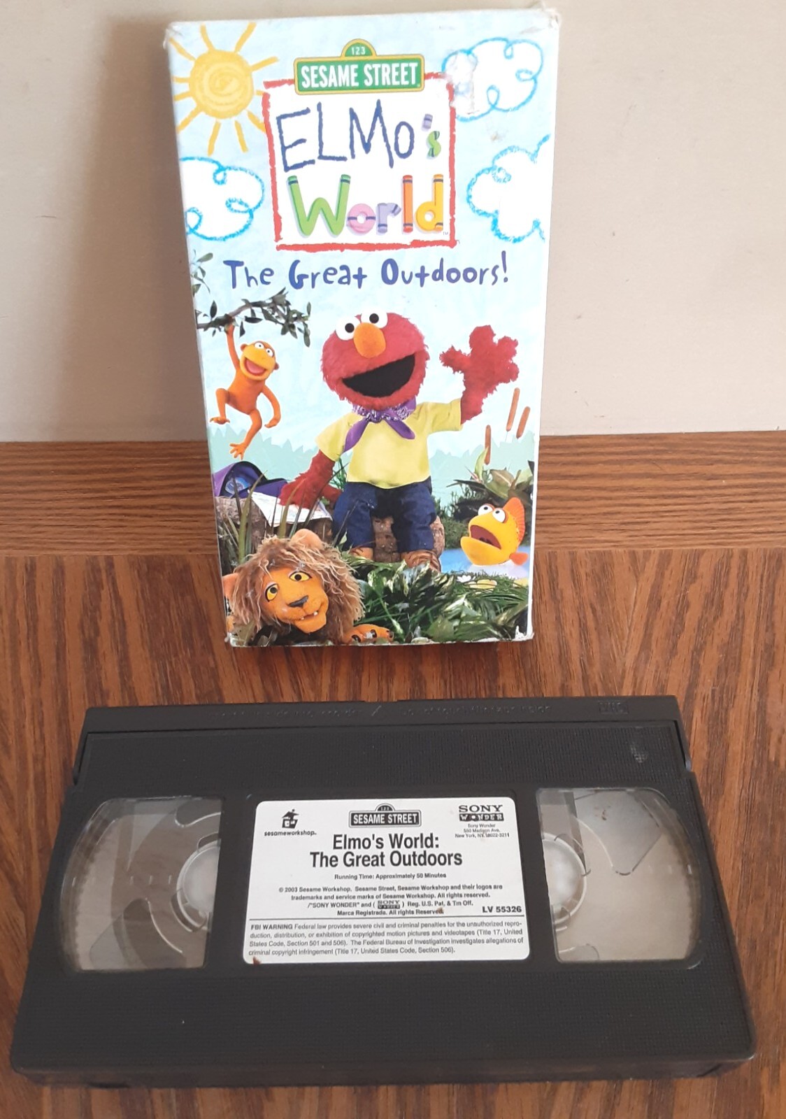 Sesame Street Elmos World The Great Outdoors | Grelly USA