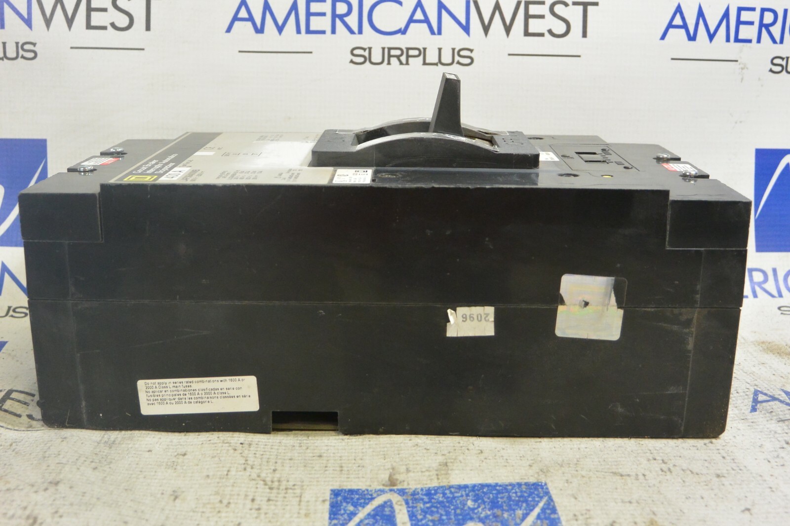 LAP36400MB SQUARE D 400 amp 600 volt 3 Pole Main Breaker LOAD TESTED | eBay