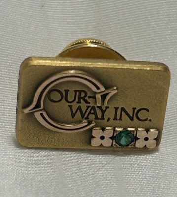 Our Way, Inc Service Stick Lapel Pin 10K GF | eBay