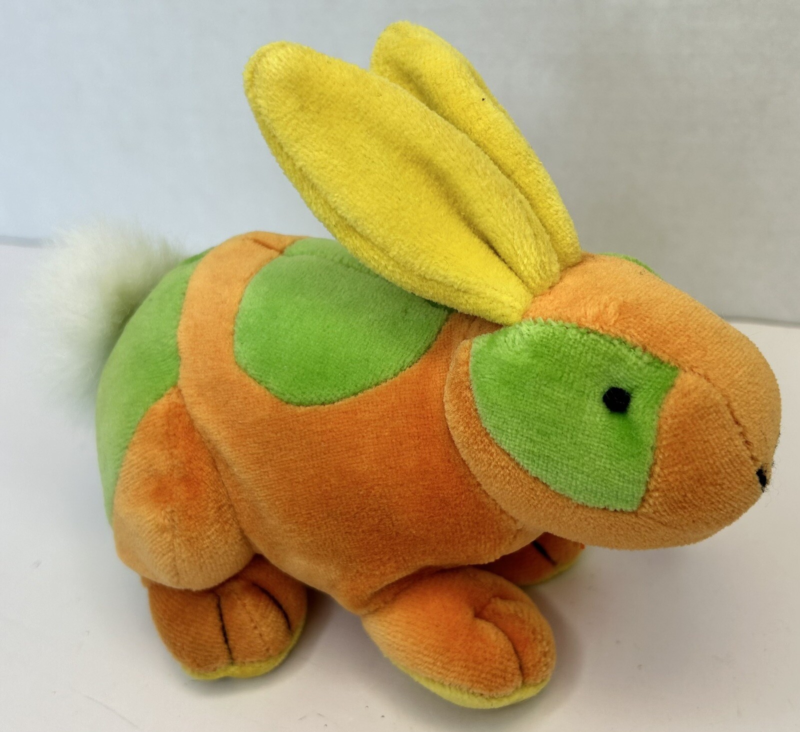 Chosun KMart Bunny Rabbit Plush 6” Green Orange Yellow White Cotton ...