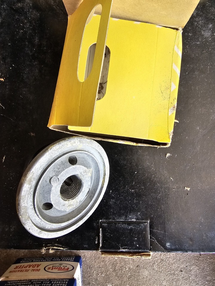 FRANTZ OIL CLEANER Full Flow ADAPTER NEW IN BOX RMBL | eBay