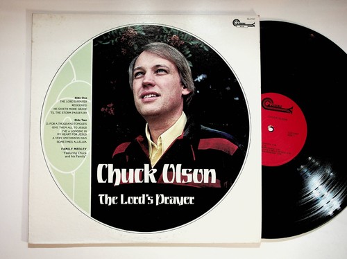 Chuck Olson The Lord's Prayer Gospel Christian Vinyl LP Record VG+ | eBay