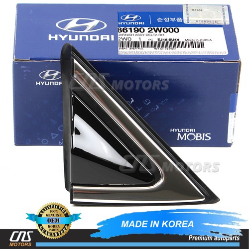⭐GENUINE⭐ Fender Pillar Molding Passenger for 13-19 HYUNDAI SANTA FE ...