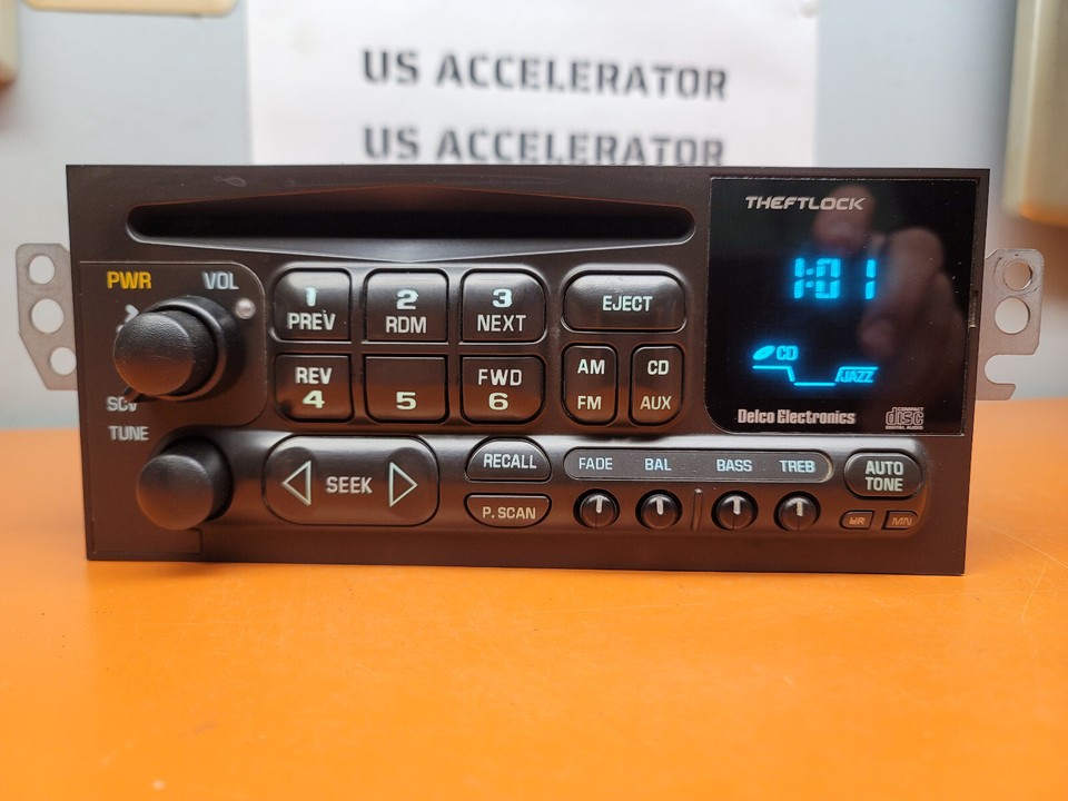 Genuine DELCO GM GMC CHEVY CHEVROLET STEREO AM/FM RADIO CD PL | eBay