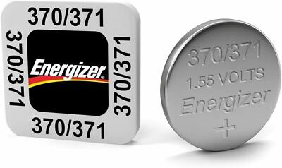 10x Energizer 371/370 Watch Battery 40mAh 1.55V 1 Blister SR920W ...