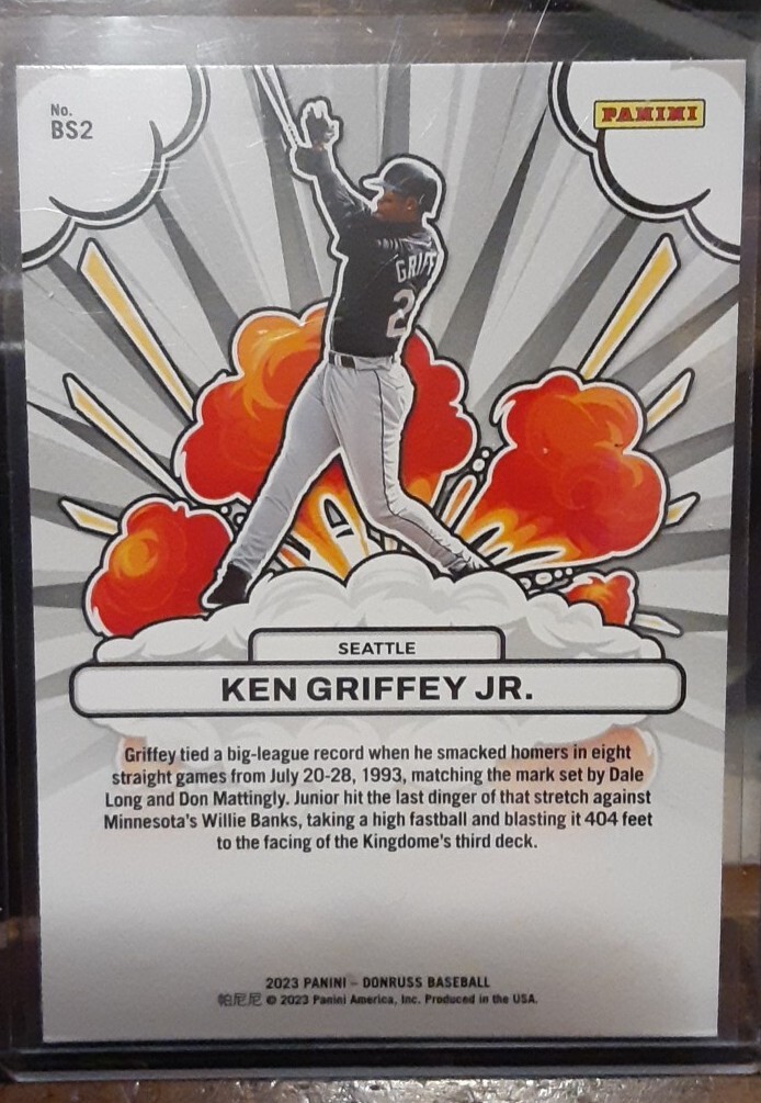 2023 Panini Donruss - Bomb Squad Vector #BS2 Ken Griffey Jr for sale ...