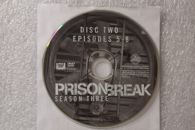 Prison Break - Season 3 Disc 2: Eps. 5-8 (DVD) 24543527275| eBay