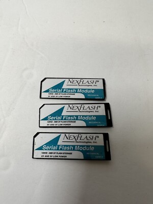 Lot Of 3 NexFlash Serial Flash Module (UNTESTED) | eBay
