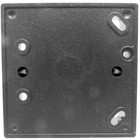 Black Back Box Surface Mount Single or Double 1G 2G with Conduit and ...