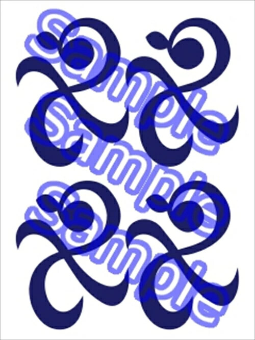 ONE PIECE One Piece Nami Tattoo Sticker for Cosplay Blue | eBay