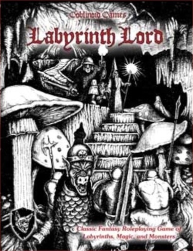 HARDCOVER Labyrinth Lord: Revised Edition AD&D 1st Edition Dungeons ...