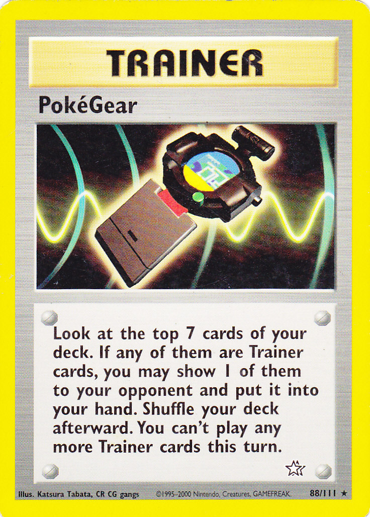 POKEMON POKEGEAR TRAINER CARD FREE SHIPPING | eBay
