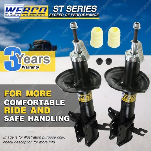 Rear Webco Pro Strut Shock Absorbers for MAZDA 323 BA11P Astina 1.8 ...