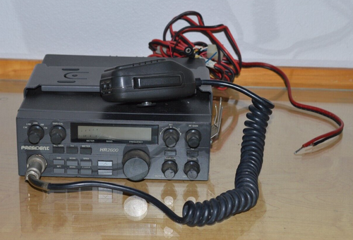 Uniden President HR2600 w/ Microphone Handset 10 Meter Ham Untested AS ...